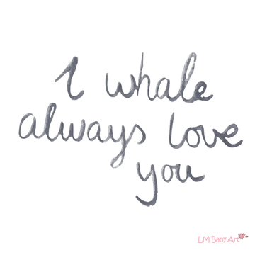 Walvis thema babykamer collectie | Walvis muurstickers & decoratie – LM ...